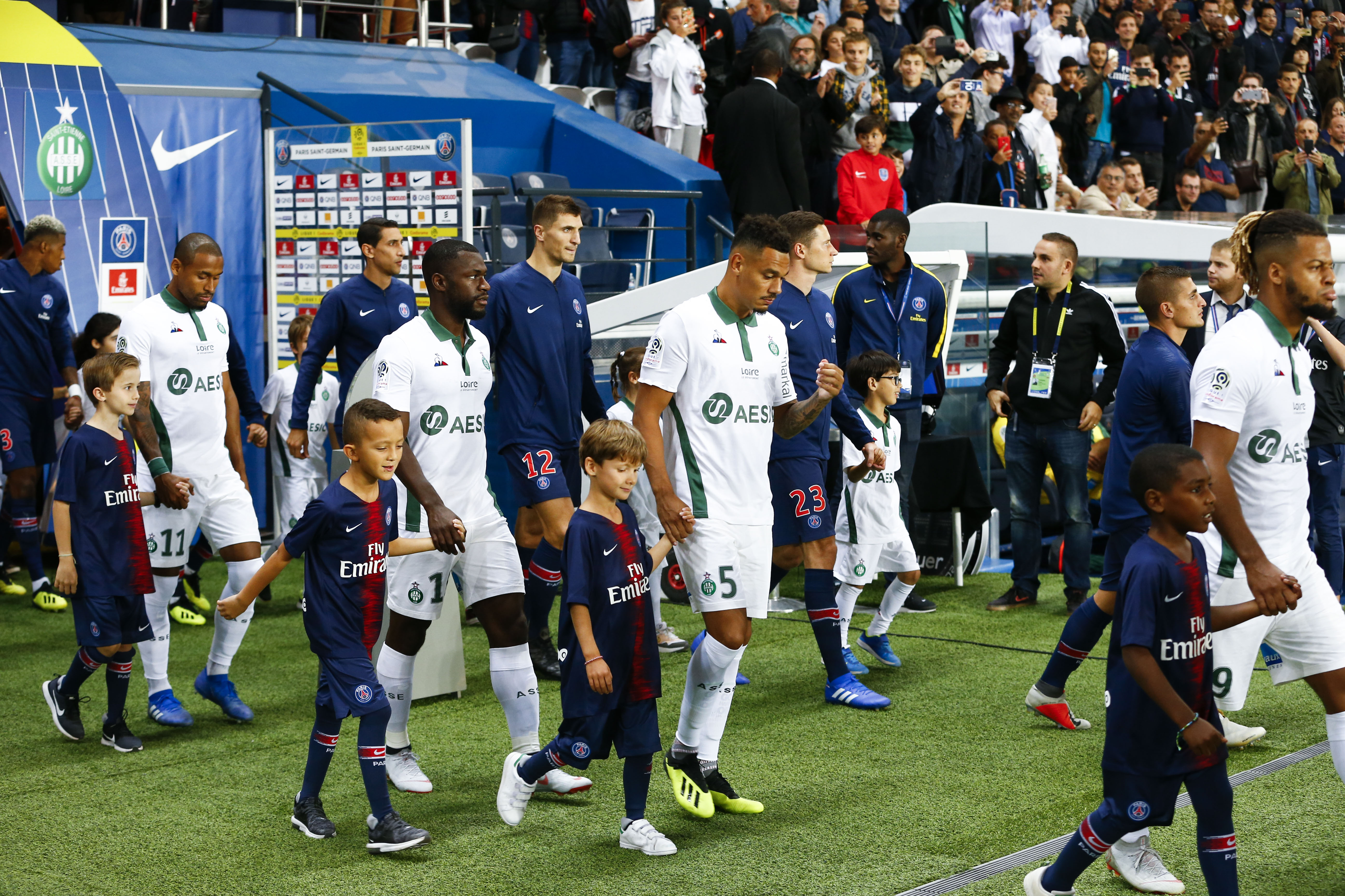 PSG 4-0 ASSE en photos - Médiathèque, ASSE