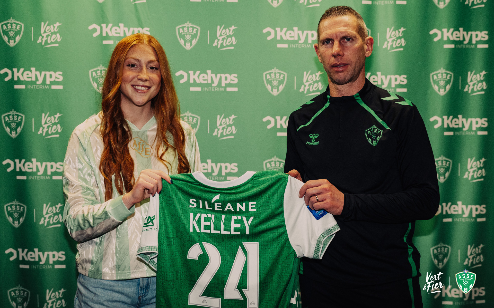 Communiqué officiel : Moira Kelley, un renfort défensif pour les Vertes