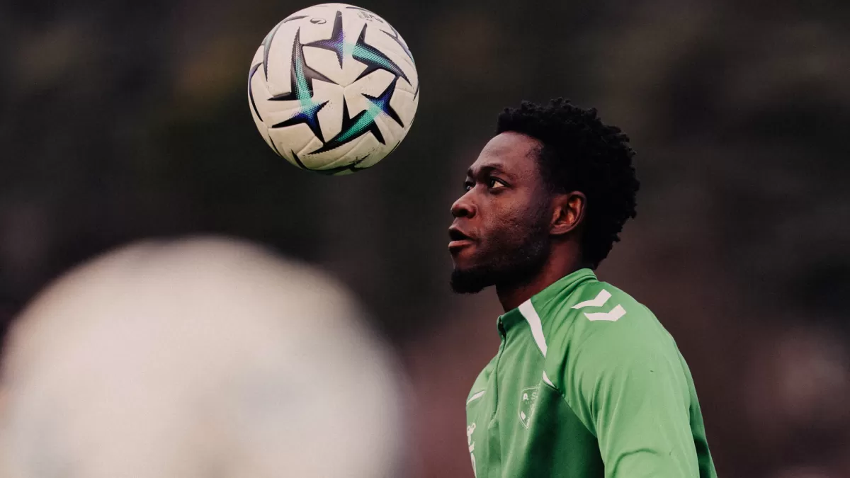 Ebenezer Annan en photos - Médiathèque, ASSE